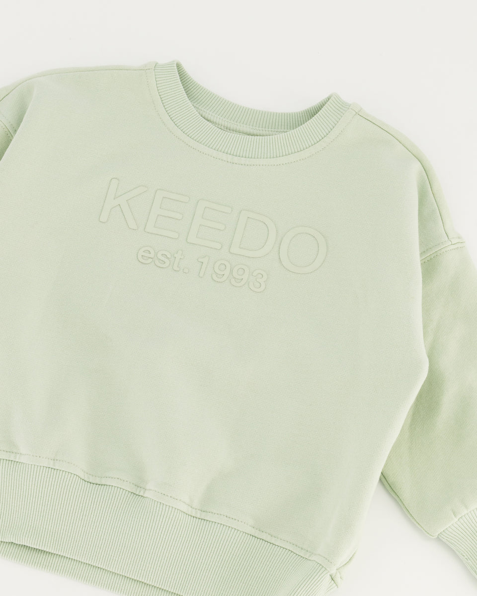 Aqua Logo Sweater – Keedo