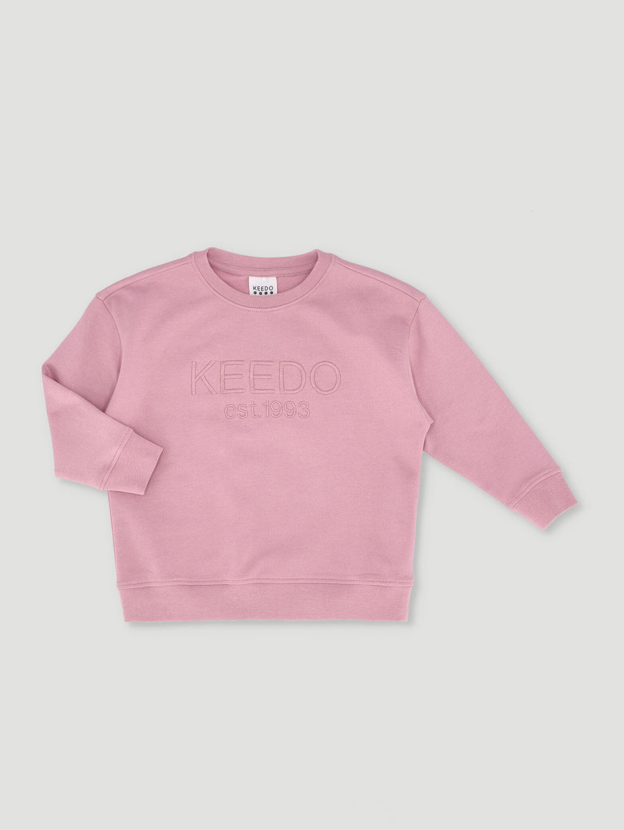 Girls Logo Sweat Top – Keedo